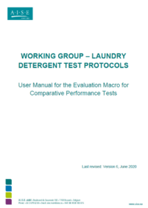Detergent Test Protocol - A.I.S.E.